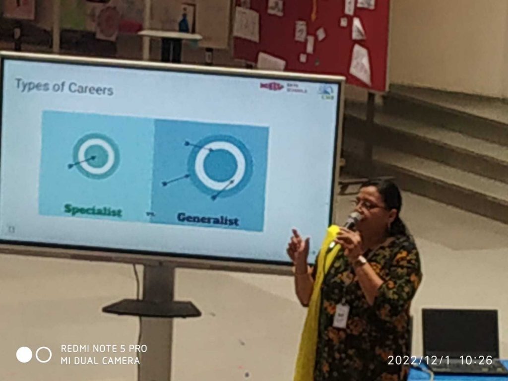 College and Career Guidance at CMR National Public School